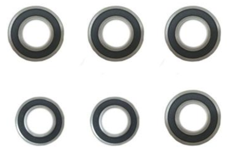 BERG Ersatzteil Kugellager 6004 2RS (4x) + Kugellager 6904 RS (2x ...